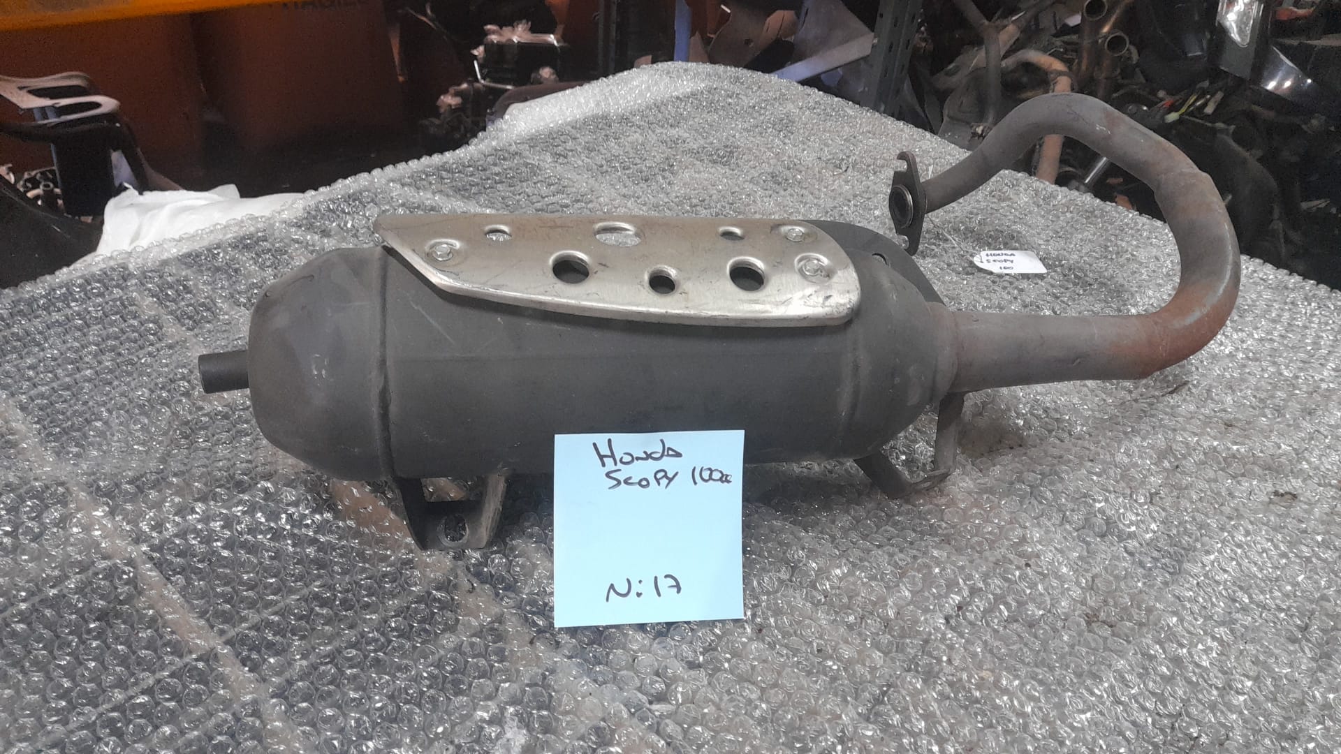 escape silencioso honda scoopy 100 - motorecup